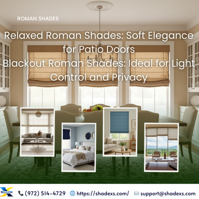 3. Blackout Roman Shades: Ideal for Light Control and Privacy